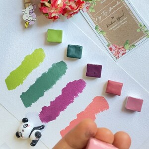 Bageecha Palette - Handmade Watercolor Matte - Pastel Watercolor ...