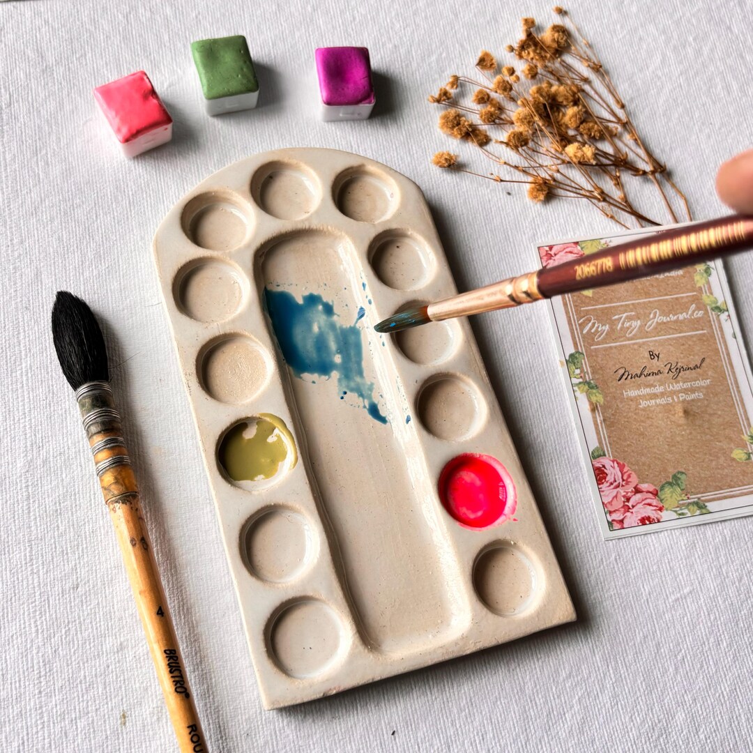 Arch Window Ceramic Palette, Architecture Inspired Ceramic Palette ...