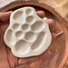 Swirly Bubble Ceramic Palette, Bubble Palette, Ceramic Paint Palette ...