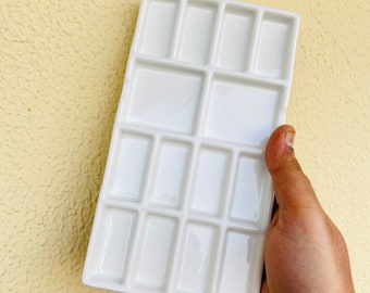 Color Palette Ceramic Palette Artist Gift - Etsy