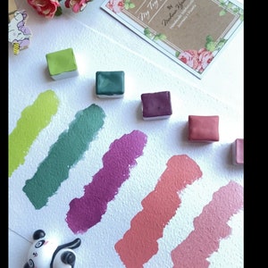 Bageecha Palette - Handmade Watercolor Matte - Pastel Watercolor ...
