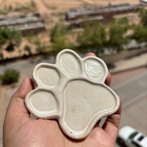 Paw Ceramic Palette, Dog Toe Beans Palette , Artist Gift by ...