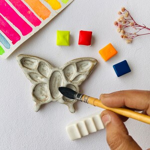 Color Palette Ceramic Palette Artist Gift - Etsy