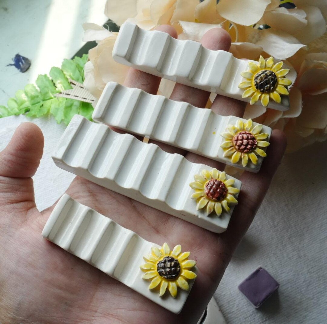 Ceramic Paint Brush Holder | Paint Brush Rest Gift for Artists ...