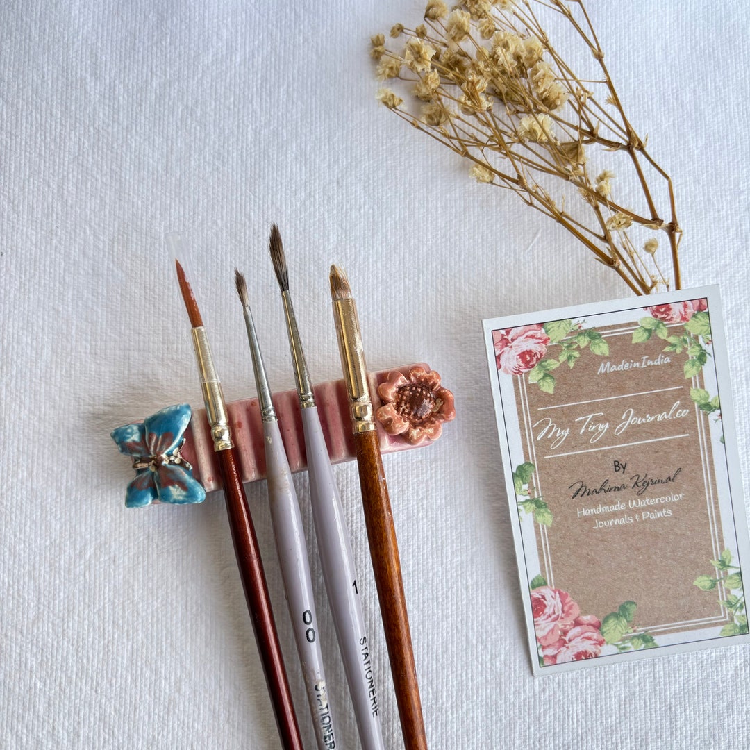 Paint Brush Rest for Artists, Gift for Artists and Calligraphers ...