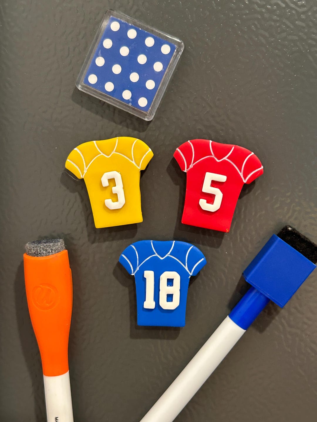 Customizable Jersey Magnet: Football, Soccer, Sports Gift - Etsy