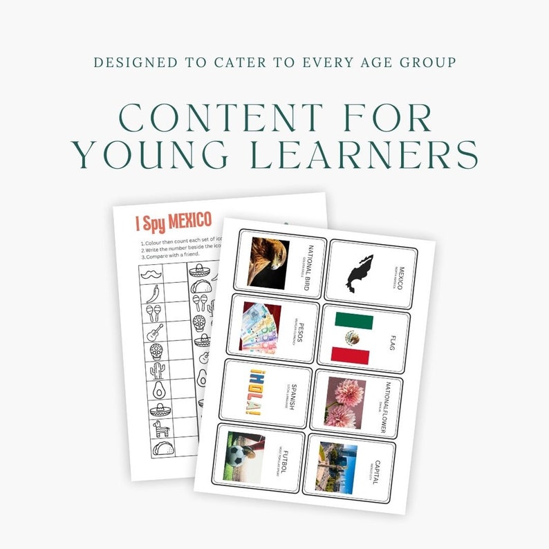 Mexico Unit Study for Elementary Students (digital PDF Download) - Etsy