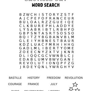 Bastille Day Elementary Activities Bastille Day Lesson Plans Bastille ...