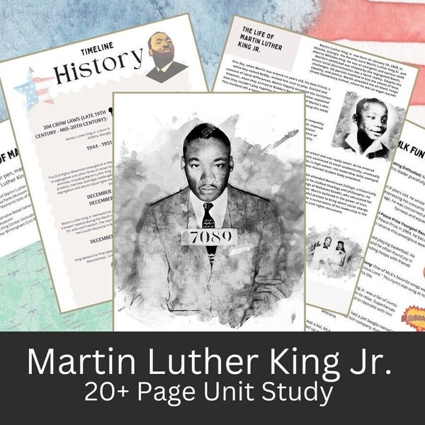 Martin Luther King Jr - Etsy