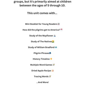 Pilgrim History Unit Study - Thanksgiving, Homeschool Curriculum ...