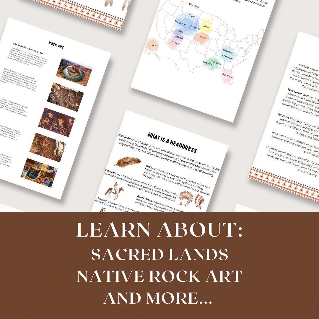 Native American Heritage Month - Homeschool Curriculum, Educational ...
