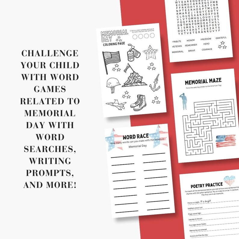Memorial Day Study - Memorial Day Homeschool Resources About Memorial ...
