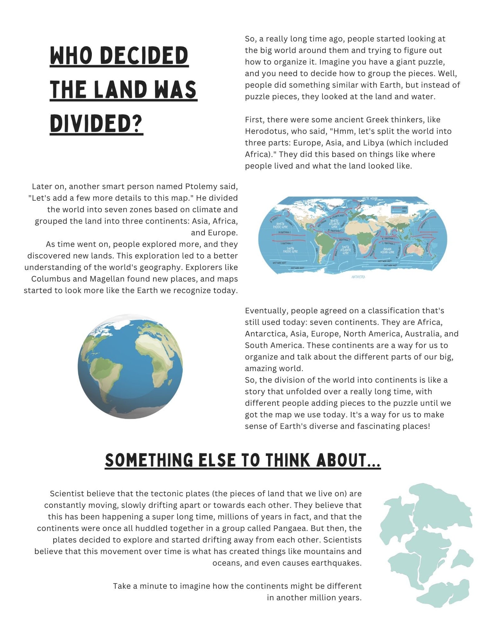 Continent Unit Study - Homeschool Continent Study Guide Continent ...