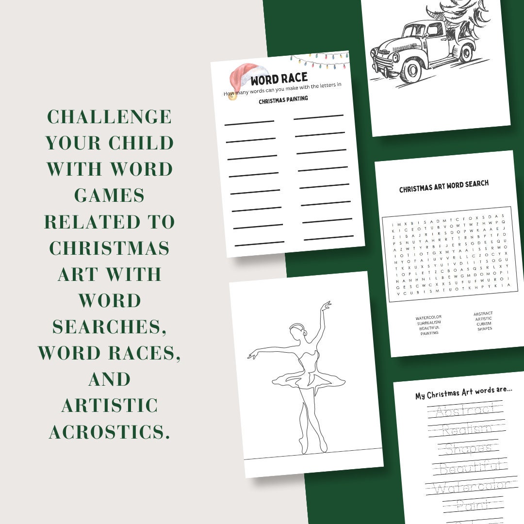 Christmas Art History Unit Study - Christmas Learning, Winter ...