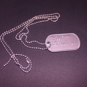 Call of Duty Inspired Dog Tags - Etsy