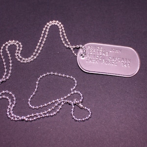 Call of Duty Inspired Dog Tags - Etsy
