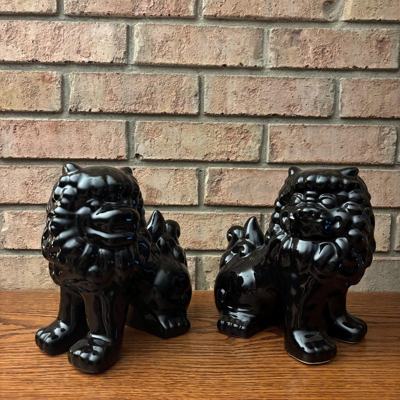 Ceramic Foo Dog - Etsy