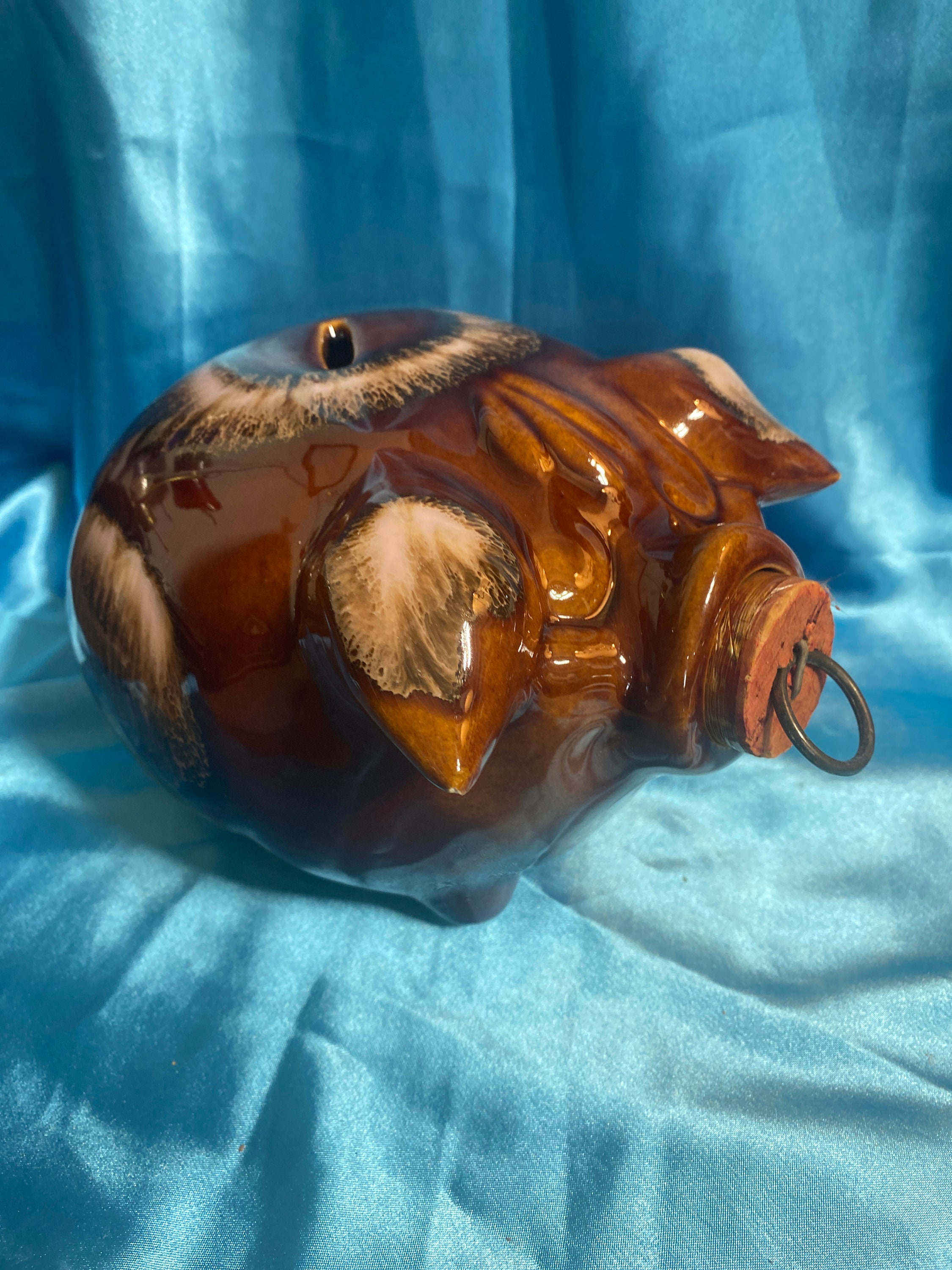Hull Pottery Corky Pig Bank