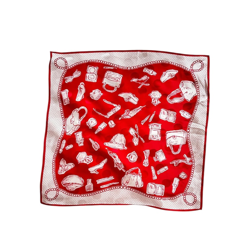 Talbots Silk Scarf - Etsy