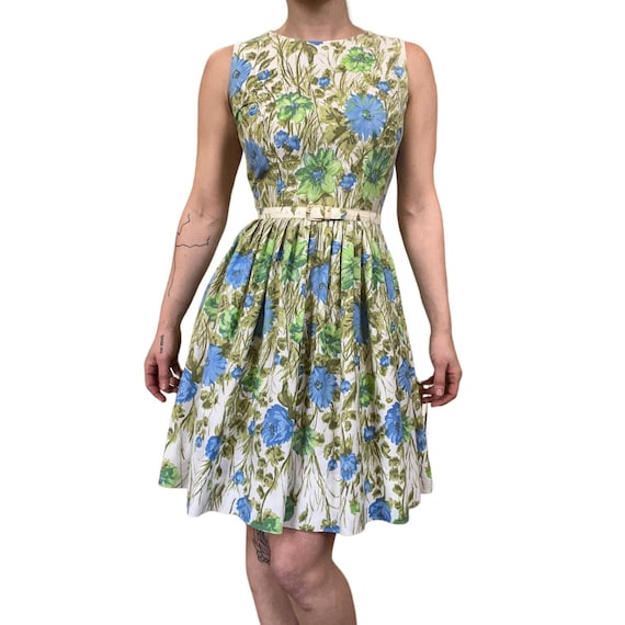 Vintage 1950s '60s Carol Rodgers Watercolor Floral Be… - Gem