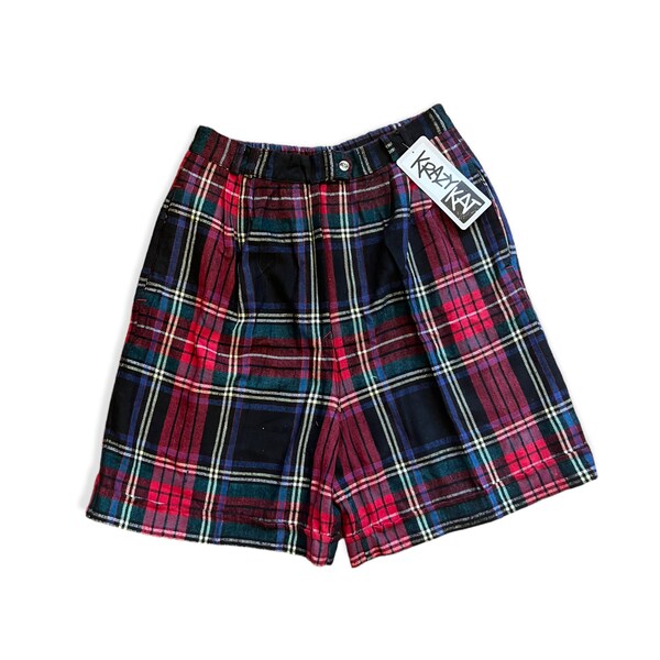 Plaid Shorts - Etsy
