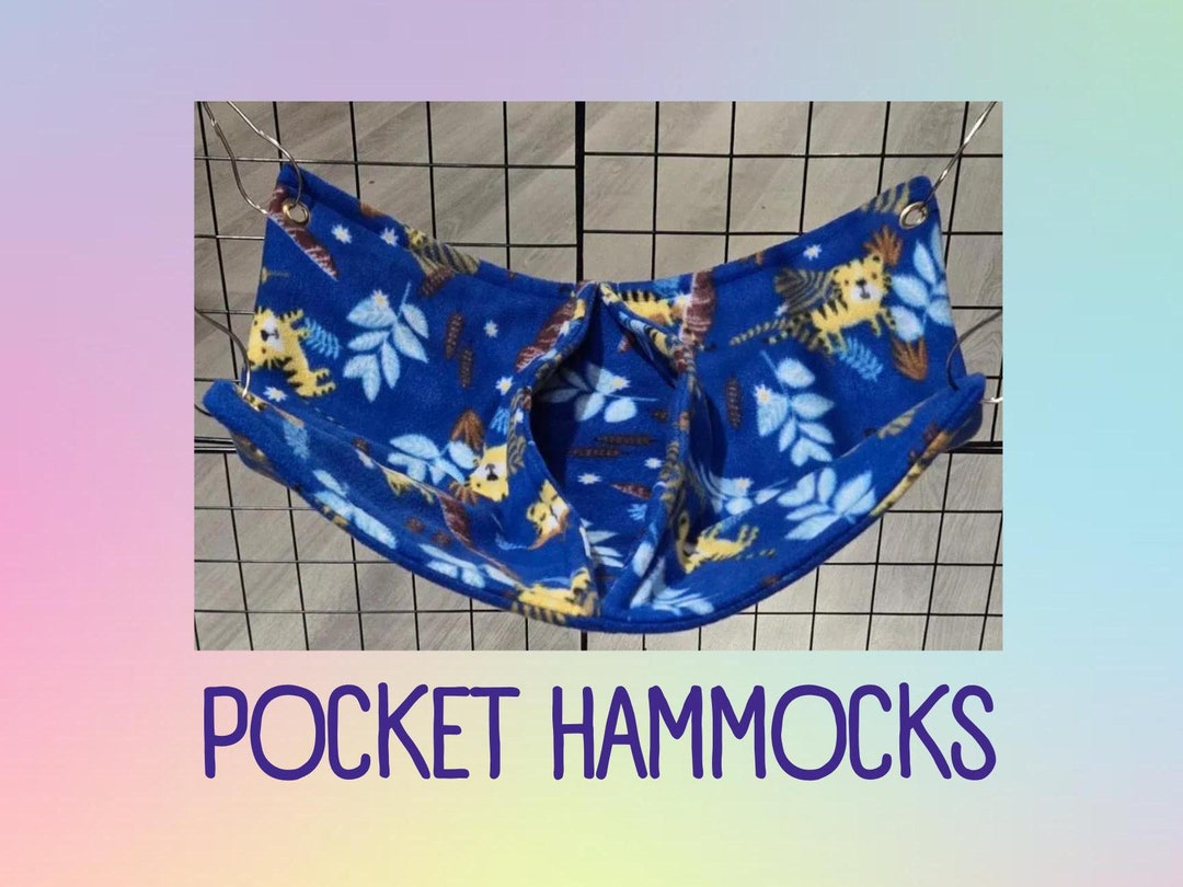 Pocket Hammock / Nesting Pouch / Burrowing Pouch for Rats , Ferrets ...