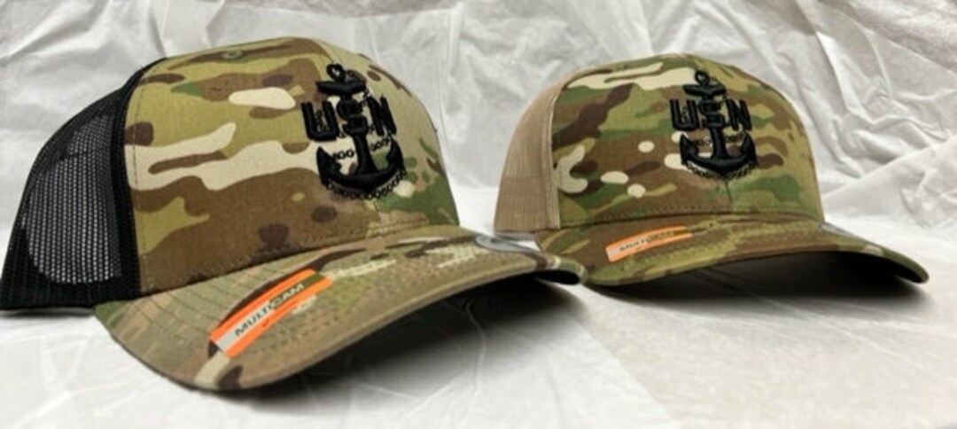 Camouflage CPO, SCPO, MCPO Hats - Etsy