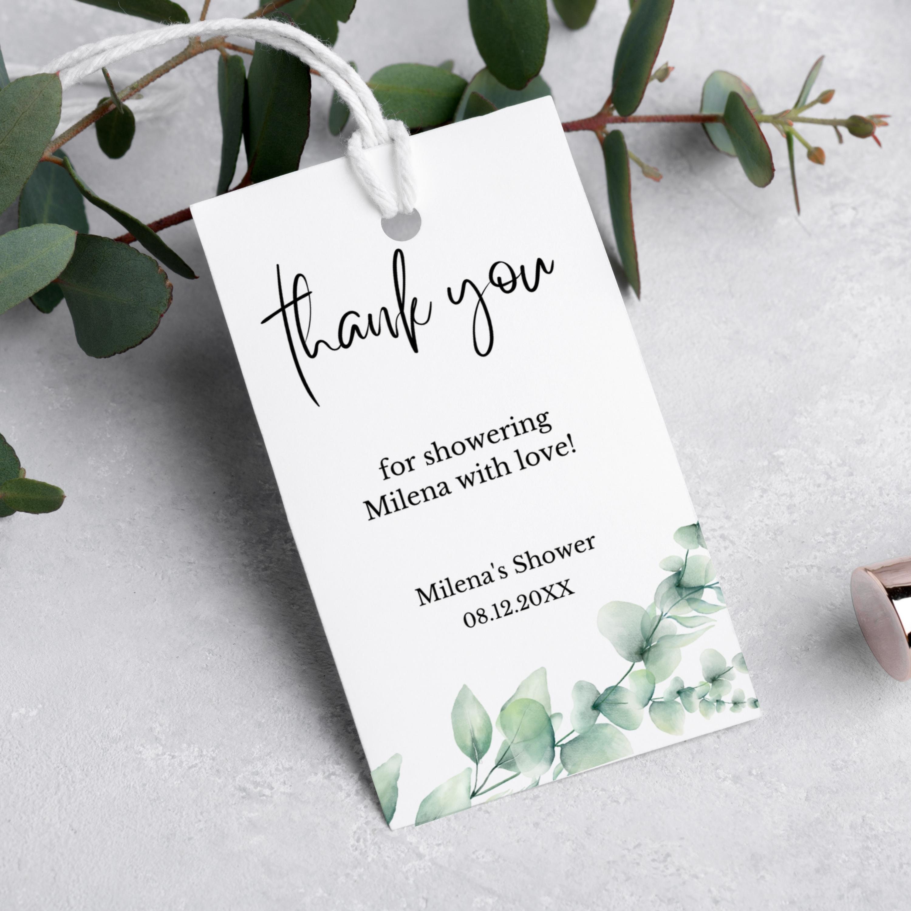 Editable Tag Template Custom Gift Tag Instant Download - Etsy