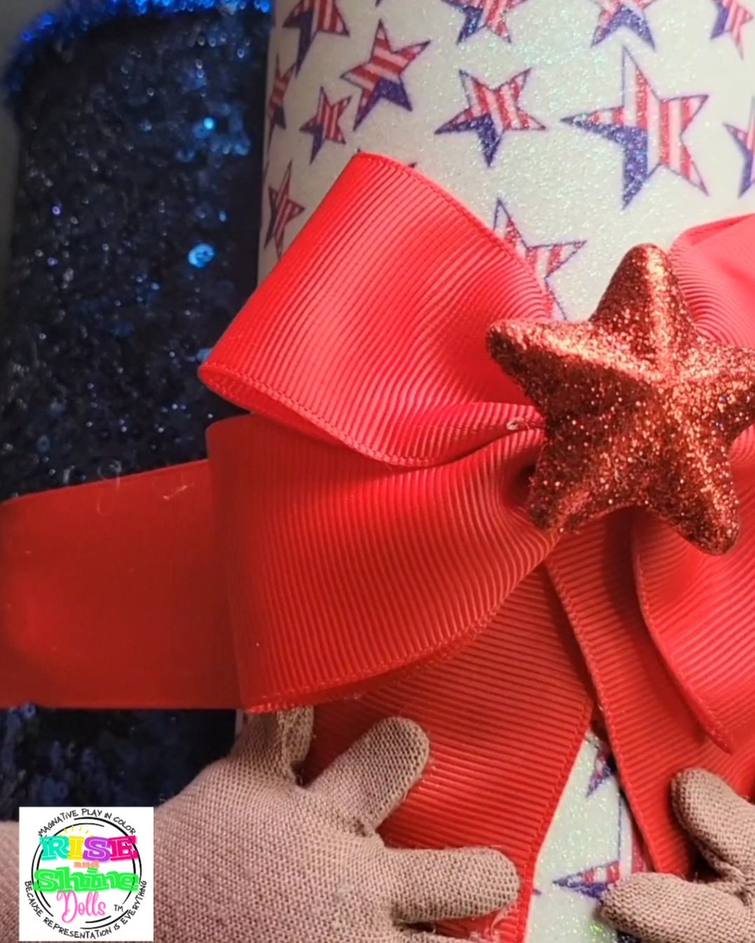 Lil' Miss Firecracker Doll Wreath Attachment. Wreath Making. 4th of ...