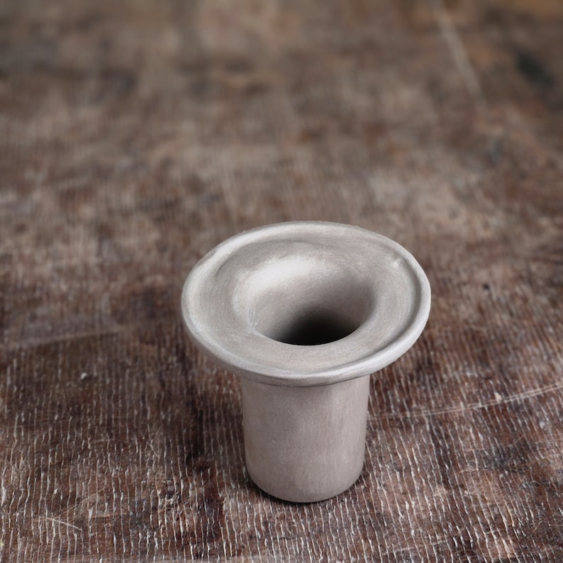 Ceramic Sage Smudge Burner Concrete Color Sage Holder Palo - Etsy