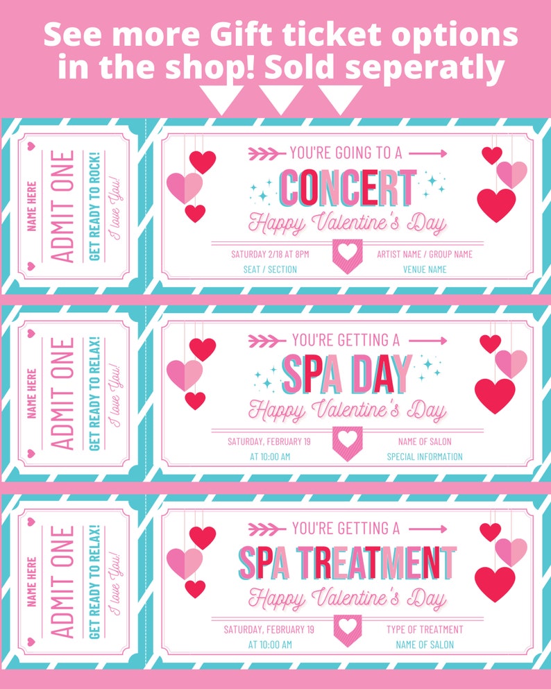 Weekend Getaway Voucher Template Gift Certificate Printable | Etsy