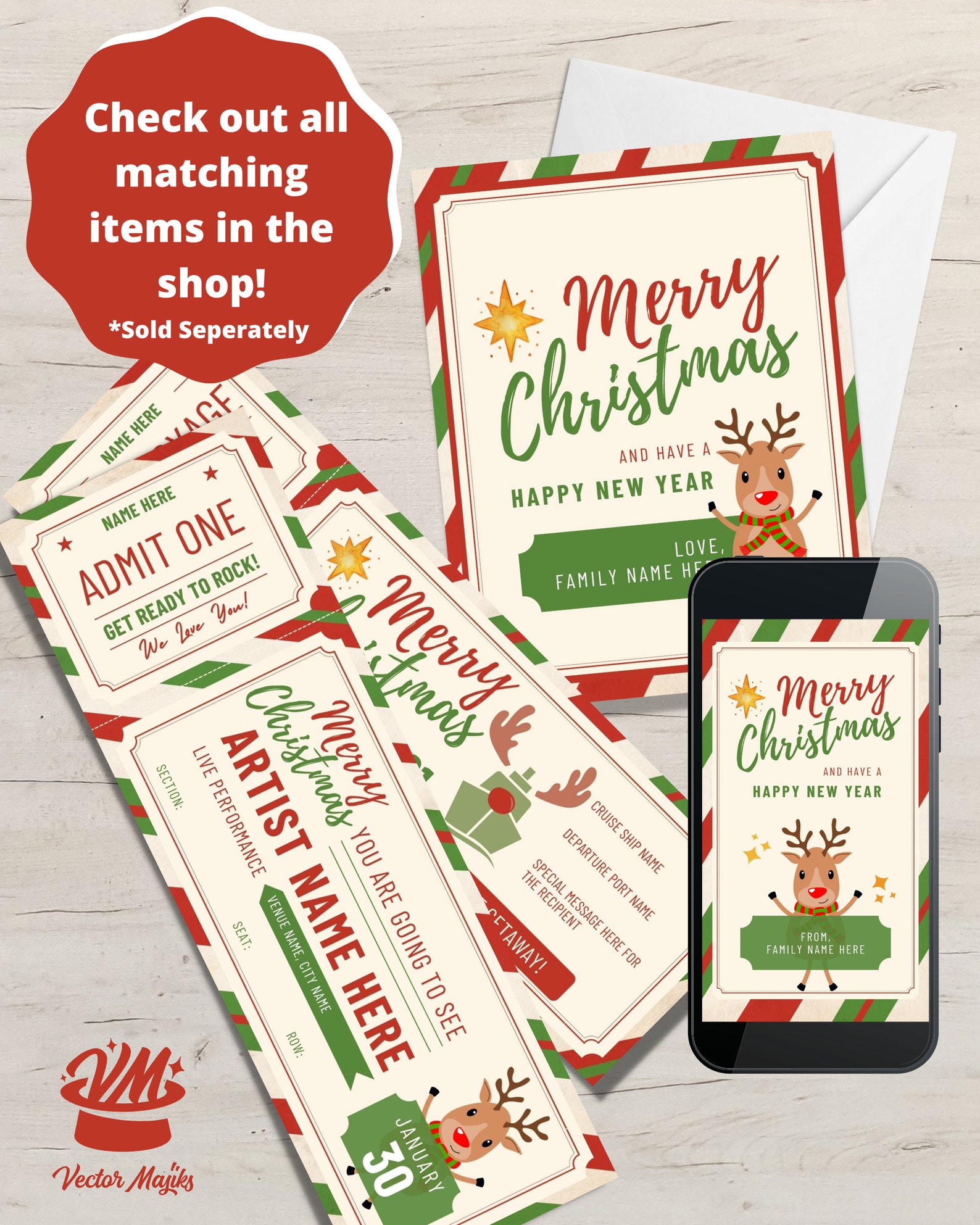 Weekend Getaway Voucher Template Gift Certificate Editable - Etsy