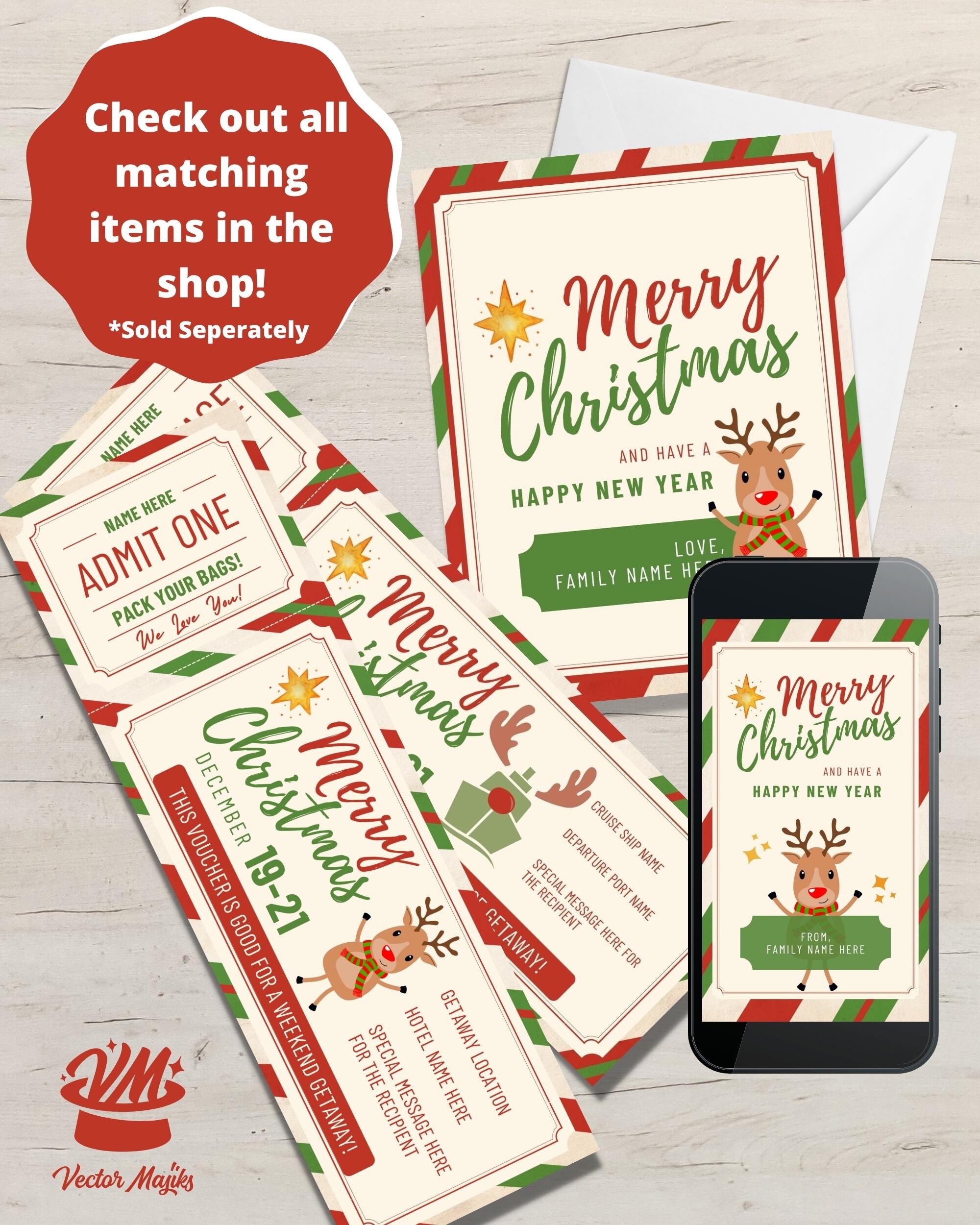 Concert Ticket Template Gift Certificate - Editable Gift Certificate ...