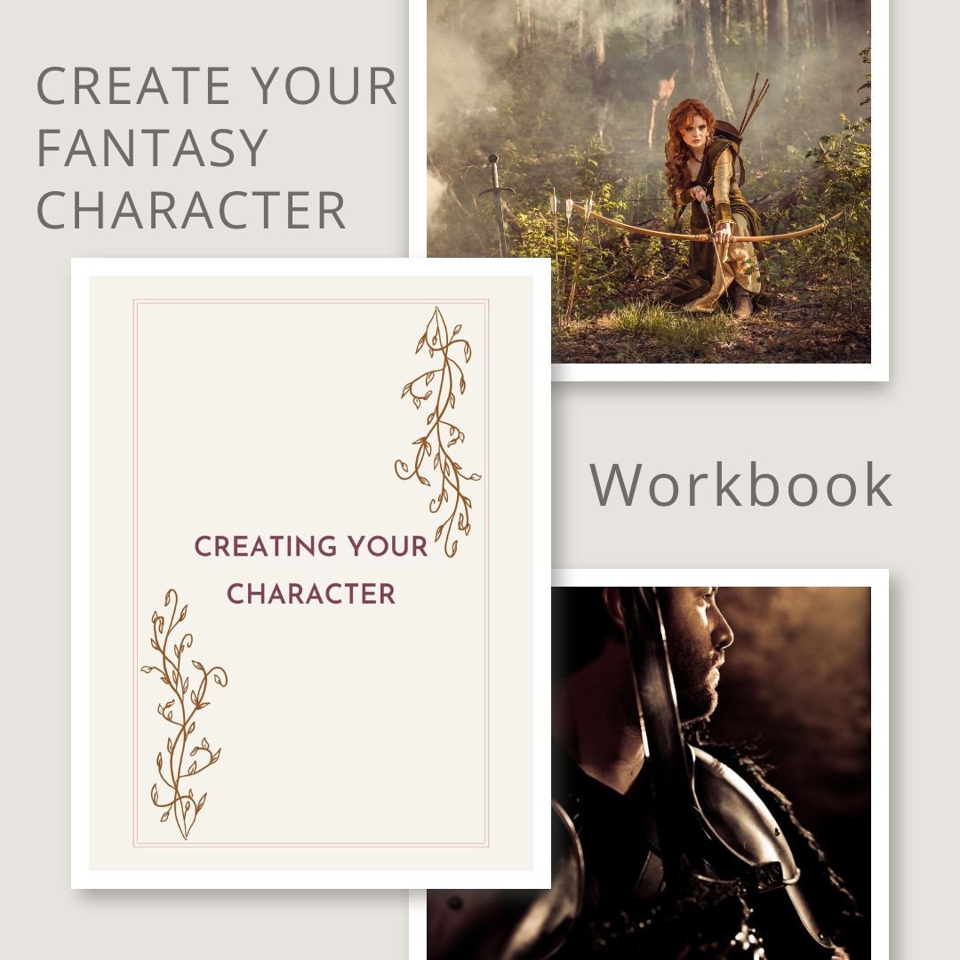 Create Your Fantasy Character - Digital Download - Etsy