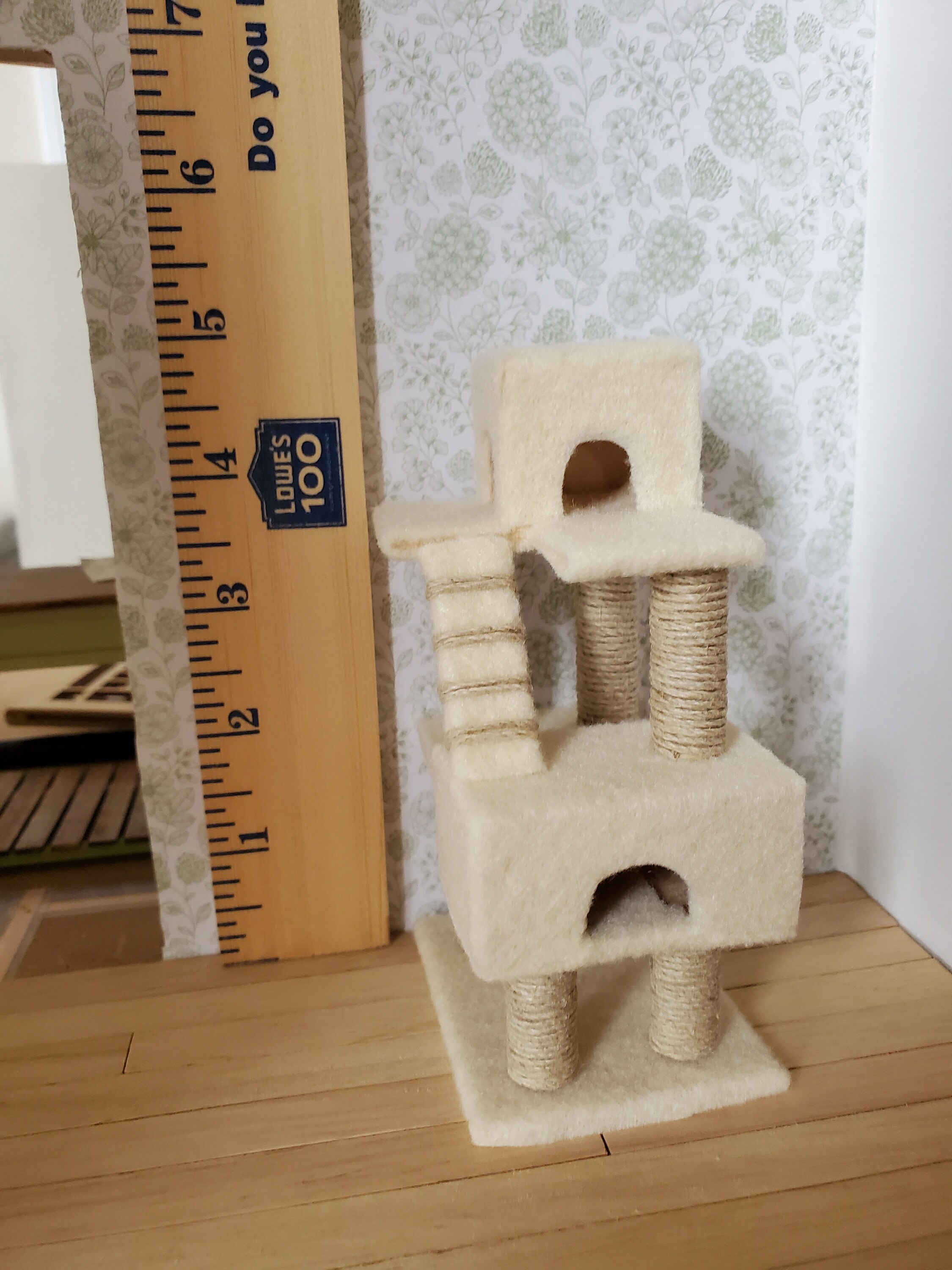 Miniature Cat Tree 1/12 Scale - Etsy