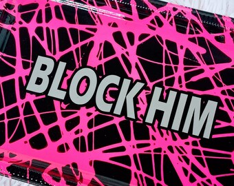 Block Him Tray - Etsy