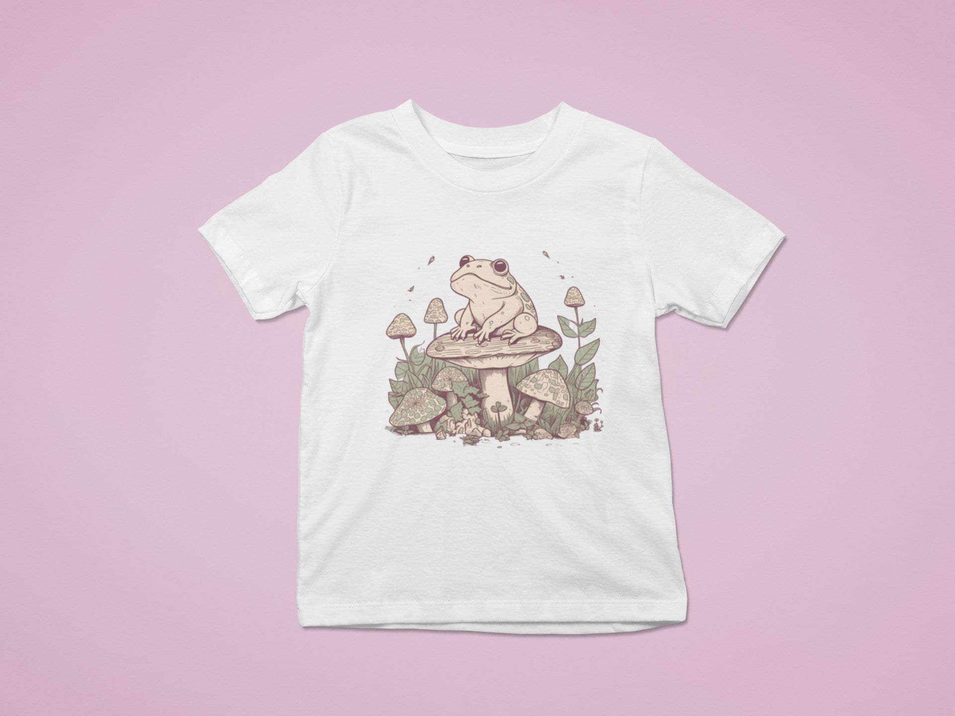 Camisa de hongo, camisa de rana, ropa de goblincore, camiseta de rana ...