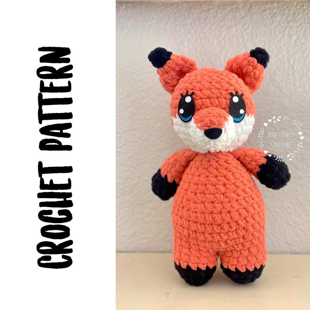 Fletcher the Fox CROCHET PATTERN - Etsy