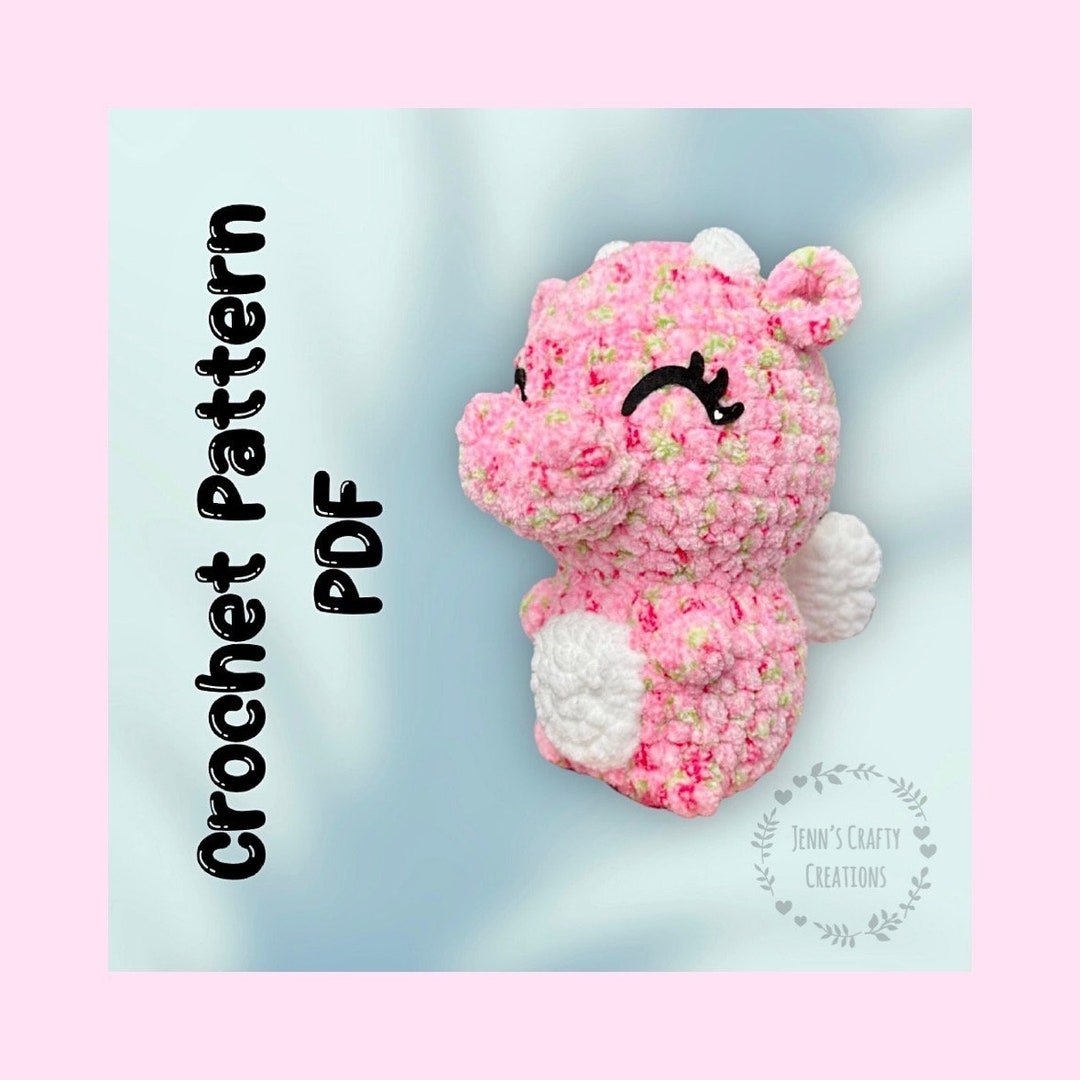 Baby Darla the Dragon - CROCHET PATTERN PDF - Etsy