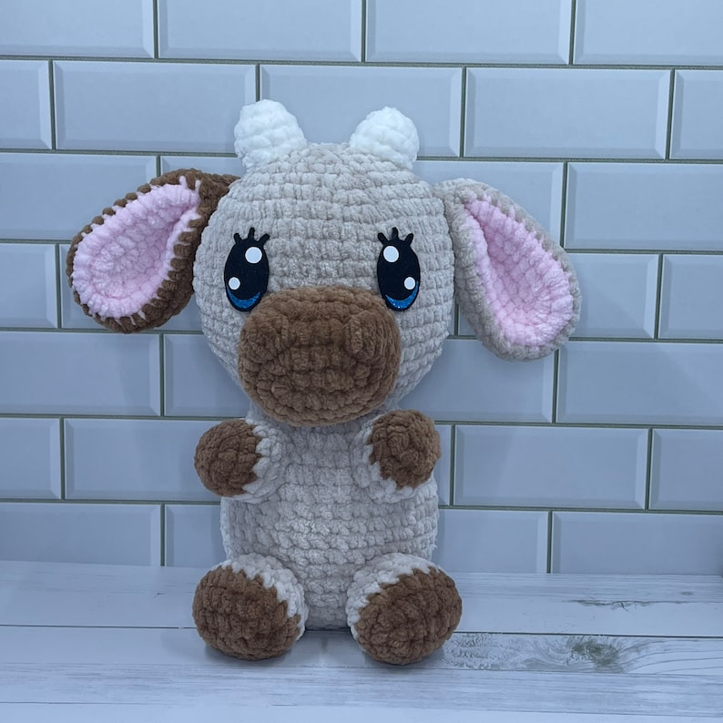Libby Lou the Cow CROCHET PATTERN PDF - Etsy