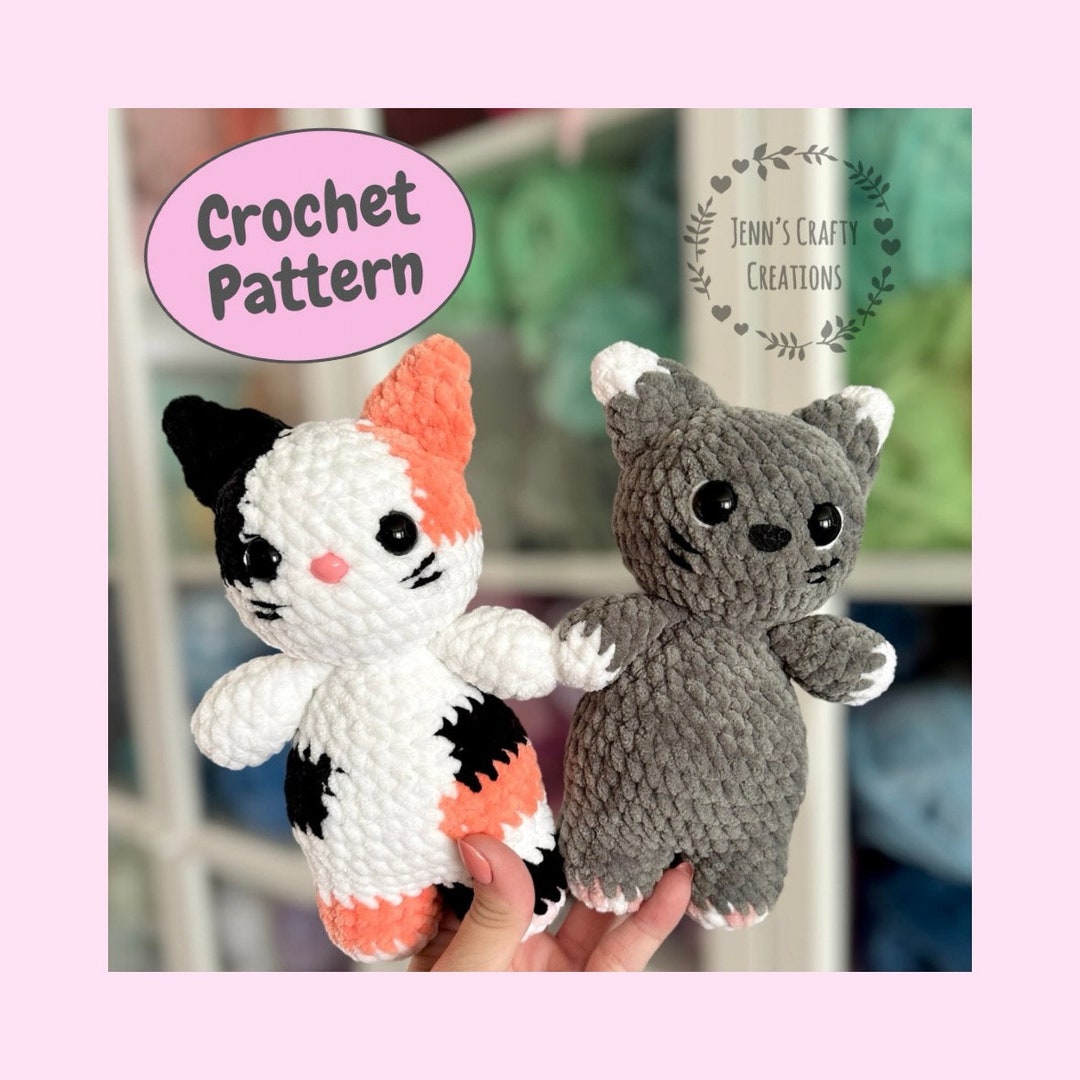Calypso the Cat - CROCHET PATTERN - Etsy
