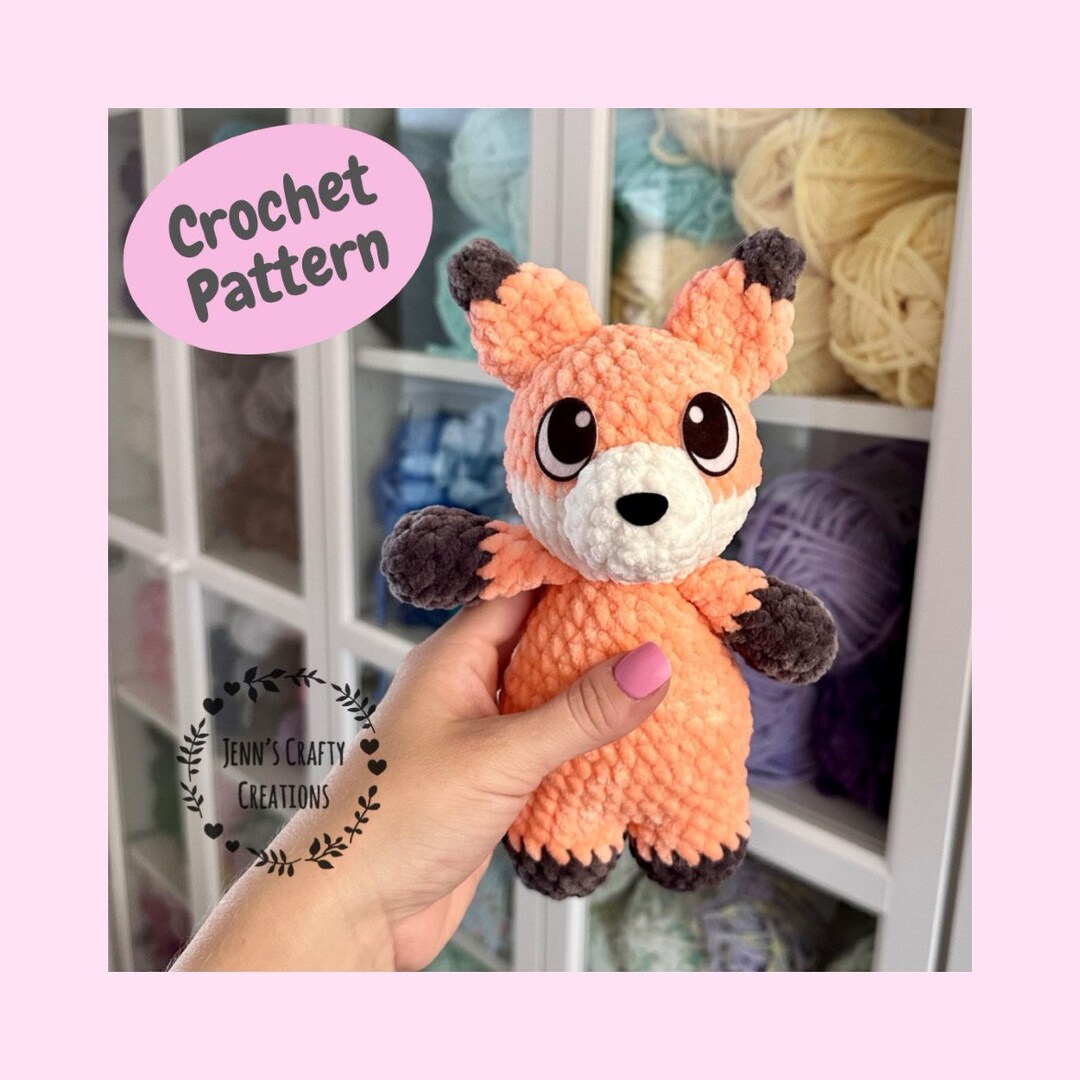 Fletcher the Fox - CROCHET PATTERN - Etsy