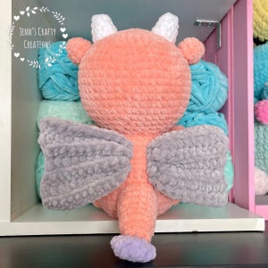 Dexter the Dragon - Plushie, Crochet Pattern - Etsy