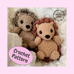 Henry the Baby Hedgehog - CROCHET PATTERN - Etsy