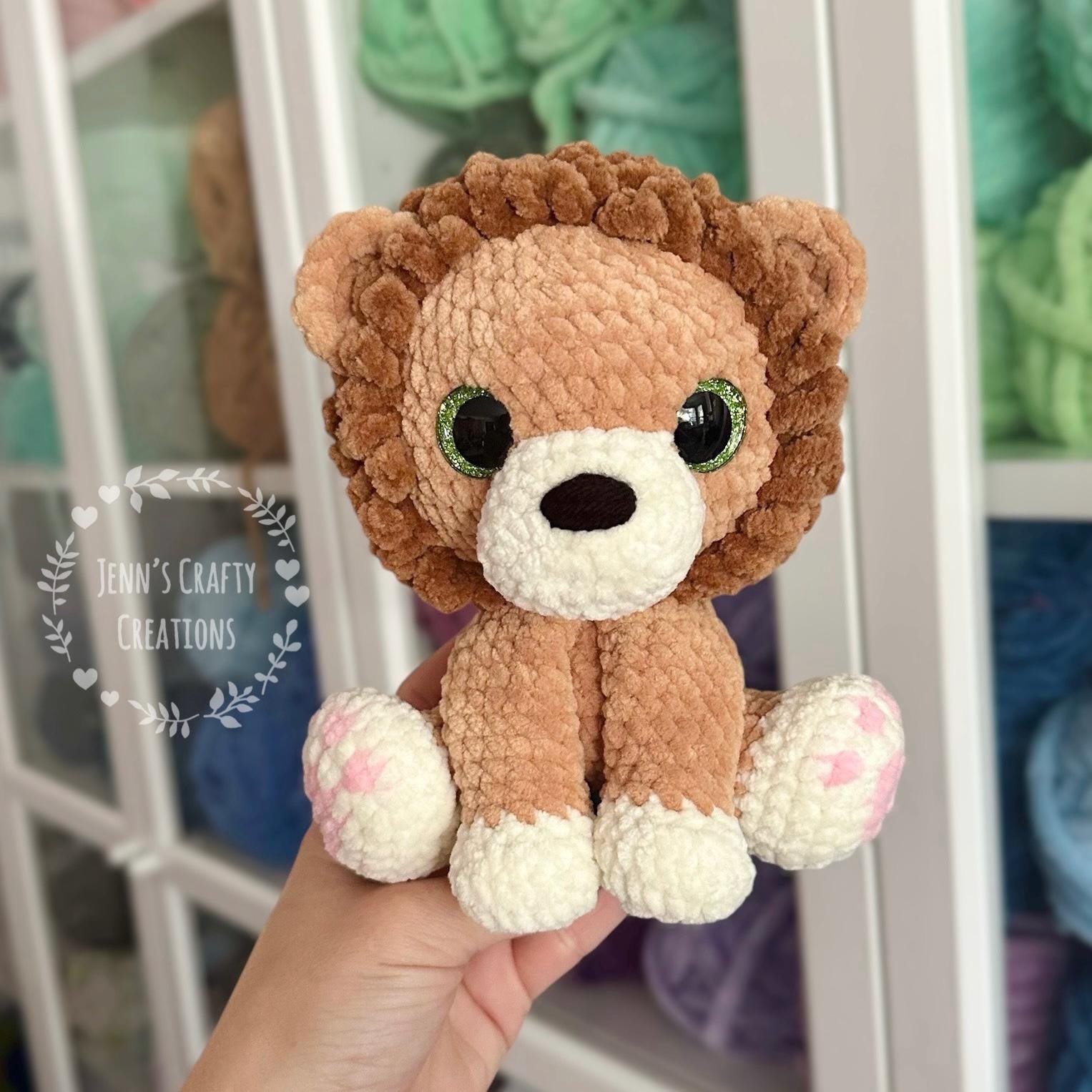 Larry the Sitting Lion - CROCHET PATTERN - Etsy