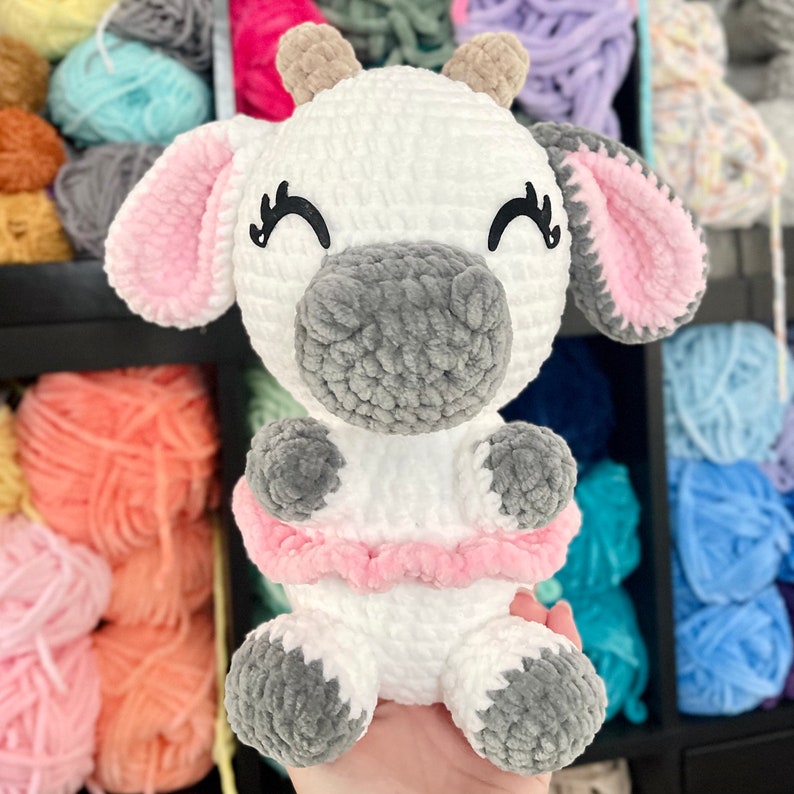 Libby Lou the Cow CROCHET PATTERN PDF - Etsy