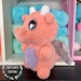 Dexter the Dragon - Plushie, Crochet Pattern - Etsy
