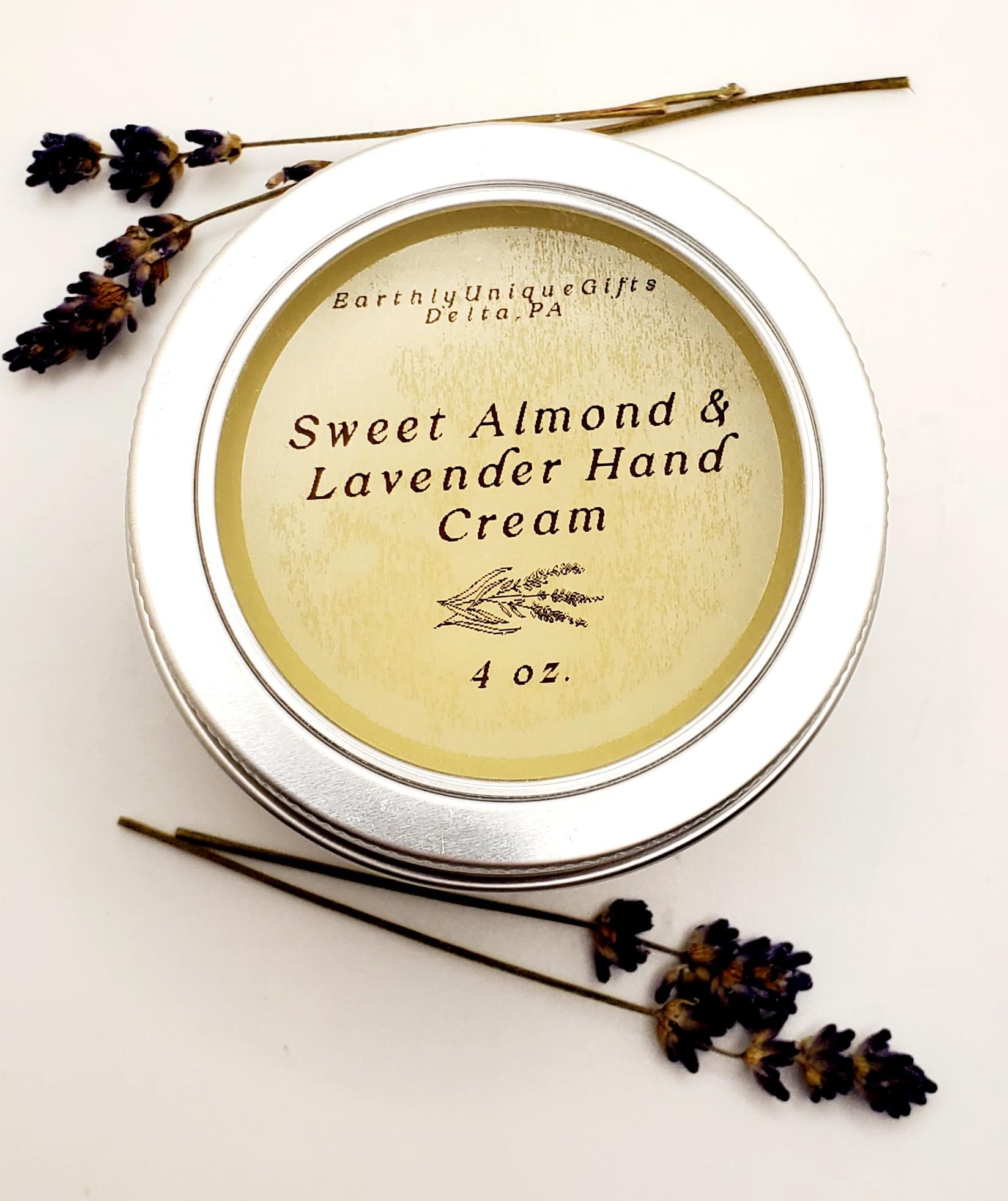 Sweet Almond & Lavender Hand Cream - Etsy