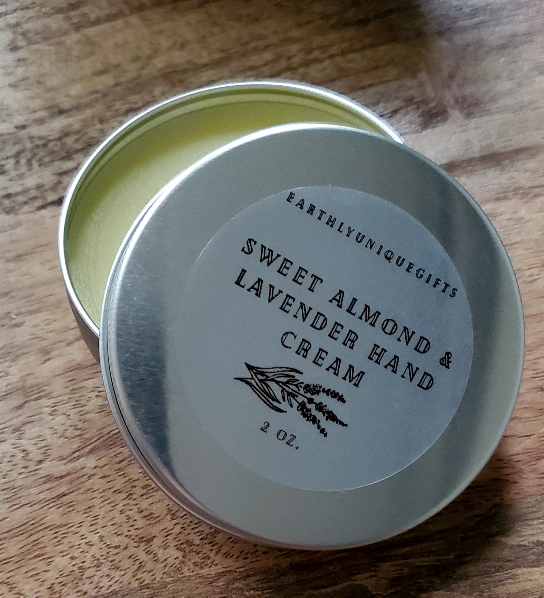 Sweet Almond & Lavender Hand Cream - Etsy