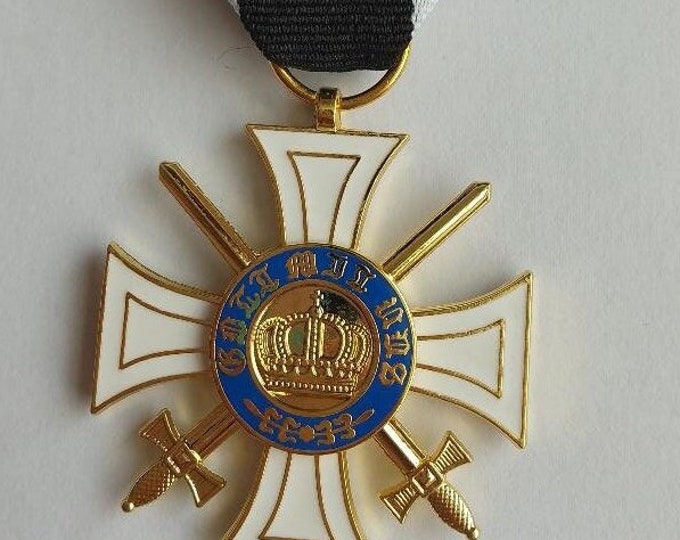 Replica German ORDER of the CROWN Prussian Military Medal 1861 - Etsy
